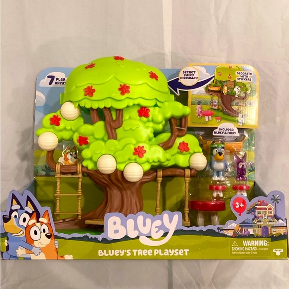 Toys | Bluey Tree Play Set New | Poshmark